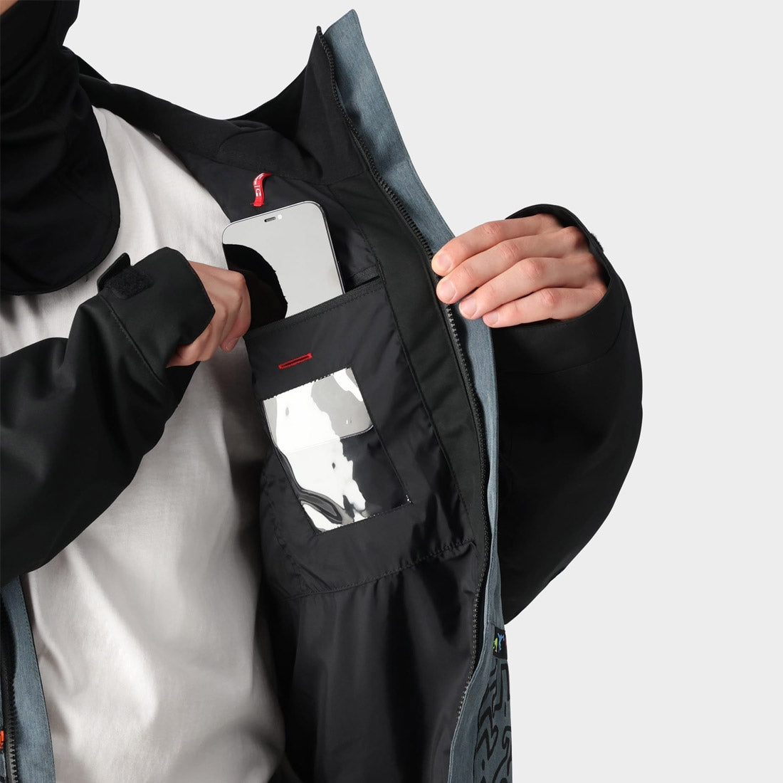 686 Foundation Insulated Jacket 2025 - Keith Haring Denim Colorblock ...