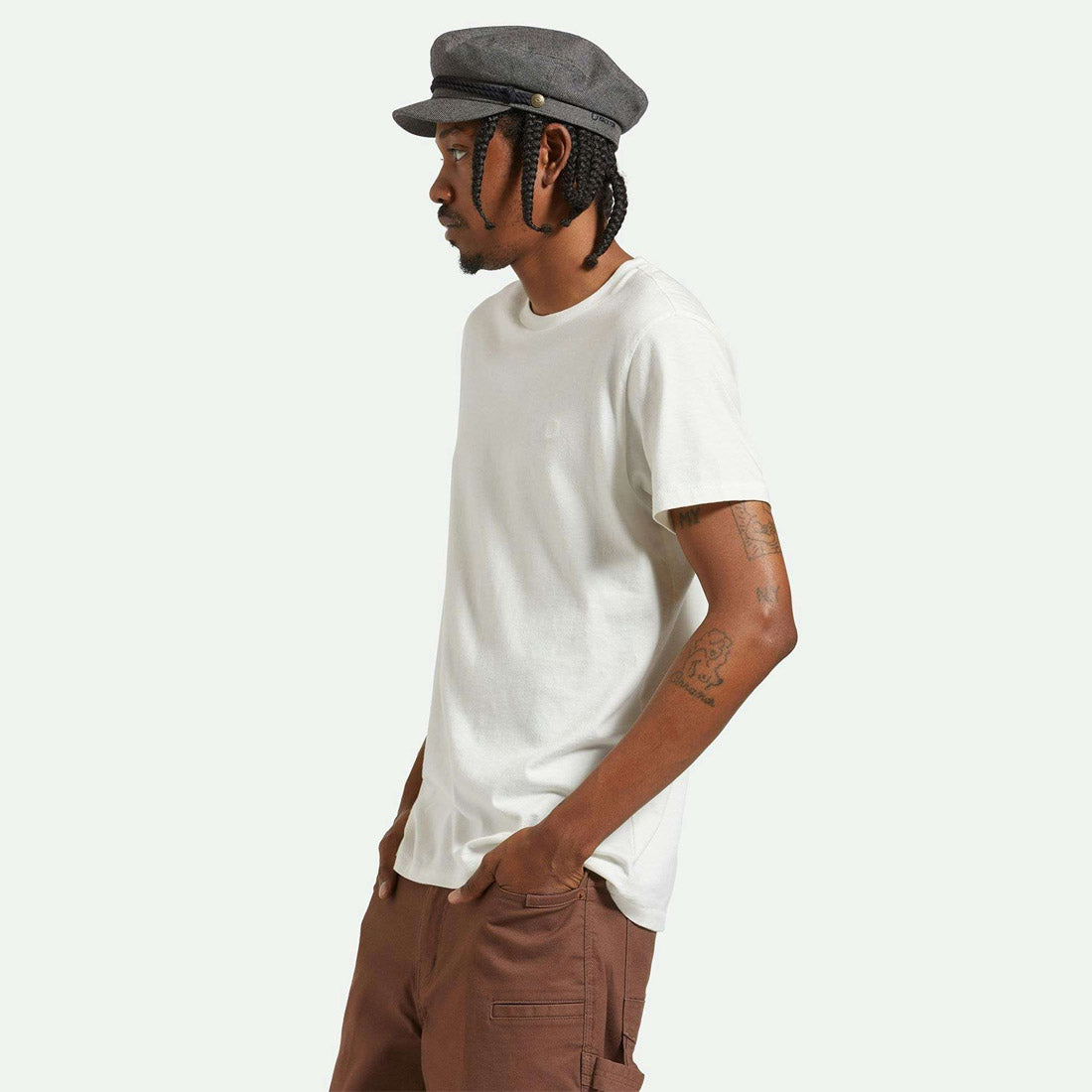 BRIXTON Fiddler Cap - Mixed Tweed – Quest Store