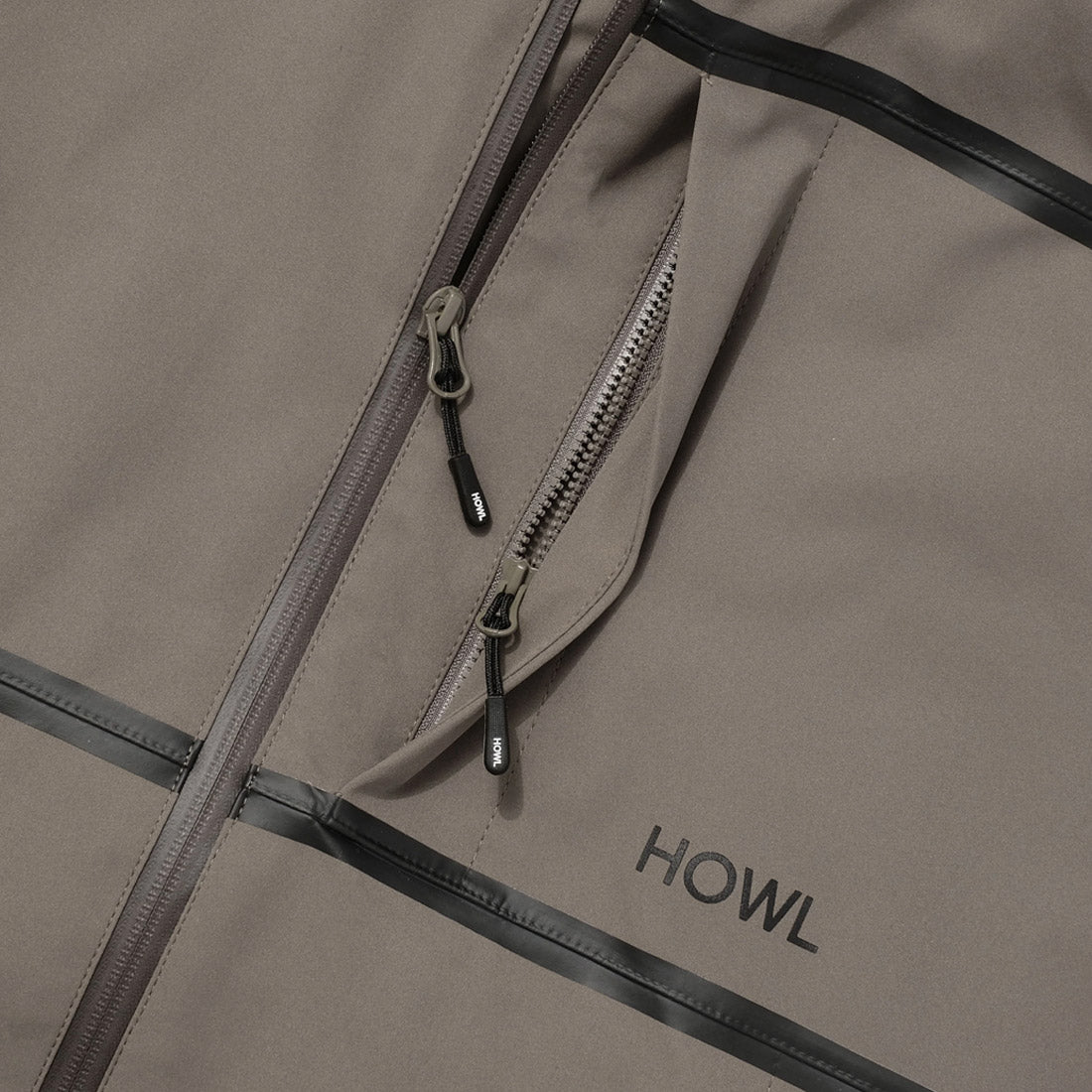 HOWL Taped Jacket 2025 - Mushroom – Quest Store