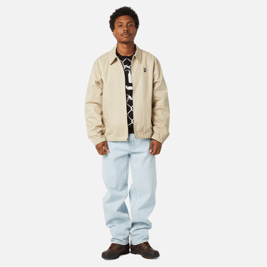 HUF Set Megablast Shop Jacket - Sand – Quest Store