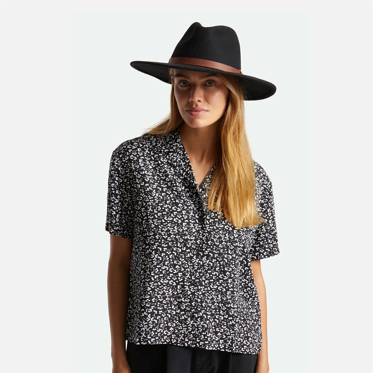 BRIXTON Field Proper Hat - Black – Quest Store